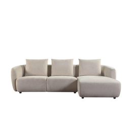 H&ouml;ffner Ecksofa Vaike beige Ma&szlig;e (cm): B: 259 H: 83 T: 162.0 &raquo; H&ouml;ffner