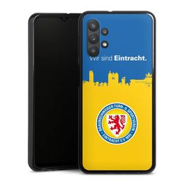 DeinDesign Galaxy A32 5G Handy Silikon H&uuml;lle Case schwarz Handyh&uuml;lle Eintracht Braunschweig Official Licensed Product Logo