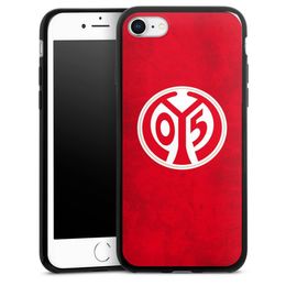 DeinDesign iPhone 8 Handy Slim Case extra d&uuml;nn Silikon Handyh&uuml;lle schwarz H&uuml;lle 1. Fsv Mainz 05 E.V. Nullf&uuml;nfer Official Licensed Product Silikon Slim Case
