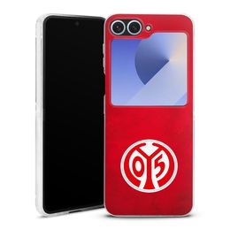 DeinDesign Galaxy Z Flip 7 FE Handy Hard Case Schutzh&uuml;lle transparent Smartphone Handy H&uuml;lle 1. Fsv Mainz 05 E.V. Nullf&uuml;nfer Official Licensed Product Hard Case