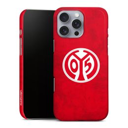 DeinDesign iPhone 16 Pro Max Handy Premium Case Smartphone Handyh&uuml;lle Schutzh&uuml;lle gl&auml;nzend Nullf&uuml;nfer 1. Fsv Mainz 05 E.V. Official Licensed Product Premium Case