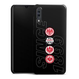 DeinDesign Galaxy A70 Handy Premium Case Smartphone Handyh&uuml;lle Schutzh&uuml;lle gl&auml;nzend Eagle Logo Eintracht Frankfurt Premium Case