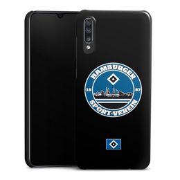 DeinDesign Galaxy A70 Handy Premium Case Smartphone Handyh&uuml;lle Schutzh&uuml;lle gl&auml;nzend Hsv Logo Hamburger Sv Premium Case