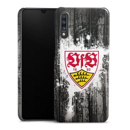DeinDesign Galaxy A70 Handy Premium Case Smartphone Handyh&uuml;lle Schutzh&uuml;lle gl&auml;nzend Official Licensed Product Vfb Stuttgart Bundesliga Premium Case