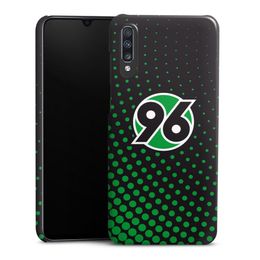 DeinDesign Galaxy A70 Handy Premium Case Smartphone Handyh&uuml;lle Schutzh&uuml;lle gl&auml;nzend Logo Hannover 96 Muster Premium Case