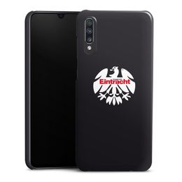 DeinDesign Galaxy A70 Handy Premium Case Smartphone Handyh&uuml;lle Schutzh&uuml;lle gl&auml;nzend Eagle Retro Logo Premium Case