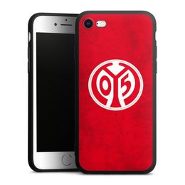 DeinDesign iPhone SE (2020) Handy Premium Silikon H&uuml;lle Handyh&uuml;lle schwarz Case 1. Fsv Mainz 05 E.V. Nullf&uuml;nfer Official Licensed Product Silikon Premium Case