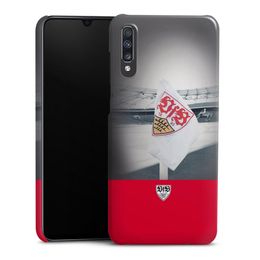 DeinDesign Galaxy A70 Handy Premium Case Smartphone Handyh&uuml;lle Schutzh&uuml;lle gl&auml;nzend Vfb Stuttgart Bundesliga Official Licensed Product Premium Case