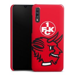 DeinDesign Galaxy A70 Handy Premium Case Smartphone Handyh&uuml;lle Schutzh&uuml;lle gl&auml;nzend Devil 1. Fc Kaiserslautern 1. Fck Premium Case
