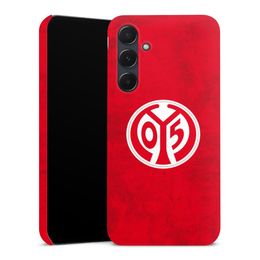 DeinDesign Galaxy A55 5G Handy Premium Case Smartphone Handyh&uuml;lle Schutzh&uuml;lle matt Nullf&uuml;nfer 1. Fsv Mainz 05 E.V. Official Licensed Product Premium Case