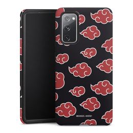 DeinDesign Galaxy S20 FE Handy Panzer Handyh&uuml;lle robuste Outdoor H&uuml;lle Schutzh&uuml;lle gl&auml;nzend Akatsuki Official Licensed Product Naruto Shippuden Tough Case