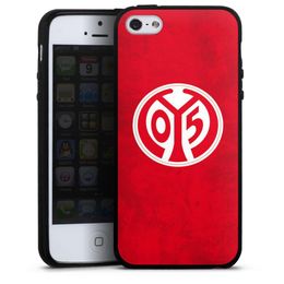 DeinDesign iPhone SE (2016-2019) Handy Silikon H&uuml;lle Case schwarz Handyh&uuml;lle 1. Fsv Mainz 05 E.V. Nullf&uuml;nfer Official Licensed Product