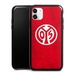 DeinDesign iPhone 11 Handy Silikon H&uuml;lle Case schwarz Handyh&uuml;lle Nullf&uuml;nfer 1. Fsv Mainz 05 E.V. Official Licensed Product
