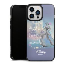 DeinDesign iPhone 13 Pro Handy Silikon H&uuml;lle Case schwarz Handyh&uuml;lle Disney Cinderella Official Licensed Product