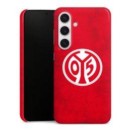 DeinDesign Galaxy S24 Handy Premium Case Smartphone Handyh&uuml;lle Schutzh&uuml;lle gl&auml;nzend Nullf&uuml;nfer 1. Fsv Mainz 05 E.V. Official Licensed Product Premium Case