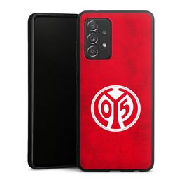 DeinDesign Galaxy A52s 5G Handy Premium Silikon H&uuml;lle Handyh&uuml;lle schwarz Case Nullf&uuml;nfer 1. Fsv Mainz 05 E.V. Official Licensed Product Silikon Premium Case