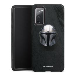 DeinDesign Galaxy S20 FE 5G Handy Panzer Handyh&uuml;lle robuste Outdoor H&uuml;lle Schutzh&uuml;lle gl&auml;nzend Star Wars Official Licensed Product The Mandalorian Tough Case