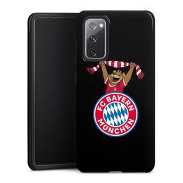 DeinDesign Galaxy S20 FE 5G Handy Panzer Handyh&uuml;lle robuste Outdoor H&uuml;lle Schutzh&uuml;lle gl&auml;nzend Fc Bayern M&uuml;nchen Bernie Official Licensed Product Tough Case