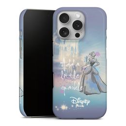 DeinDesign iPhone 16 Pro Handy Premium Case Smartphone Handyh&uuml;lle Schutzh&uuml;lle gl&auml;nzend Disney Cinderella Official Licensed Product Premium Case