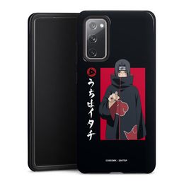 DeinDesign Galaxy S20 FE Handy Panzer Handyh&uuml;lle robuste Outdoor H&uuml;lle Schutzh&uuml;lle gl&auml;nzend Official Licensed Product Naruto Shippuden Itachi Uchiha Tough Case