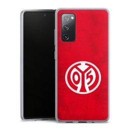 DeinDesign Galaxy S20 FE Handy Silikon H&uuml;lle Case transparent Handyh&uuml;lle Nullf&uuml;nfer 1. Fsv Mainz 05 E.V. Official Licensed Product Silikon Case