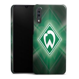 DeinDesign Galaxy A70 Handy Premium Case Smartphone Handyh&uuml;lle Schutzh&uuml;lle gl&auml;nzend Sv Werder Bremen Coat Of Arms Official Licensed Product Premium Case