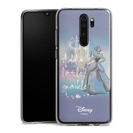 DeinDesign Xiaomi Redmi Note 8 Pro Handy Silikon H&uuml;lle Case transparent Handyh&uuml;lle Disney Cinderella Official Licensed Product Silikon Case