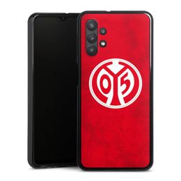DeinDesign Galaxy A32 5G Handy Silikon H&uuml;lle Case schwarz Handyh&uuml;lle 1. Fsv Mainz 05 E.V. Nullf&uuml;nfer Official Licensed Product