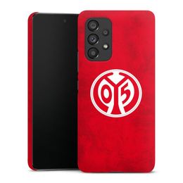 DeinDesign Galaxy A53 5G Handy Premium Case Smartphone Handyh&uuml;lle Schutzh&uuml;lle gl&auml;nzend 1. Fsv Mainz 05 E.V. Nullf&uuml;nfer Official Licensed Product Premium Case