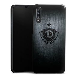 DeinDesign Galaxy A70 Handy Premium Case Smartphone Handyh&uuml;lle Schutzh&uuml;lle gl&auml;nzend Sg Dynamo Dresden Official Licensed Product Vintage Premium Case