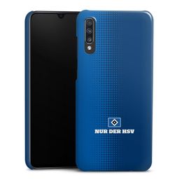 DeinDesign Galaxy A70 Handy Premium Case Smartphone Handyh&uuml;lle Schutzh&uuml;lle gl&auml;nzend Hsv Logo Official Licensed Product Premium Case