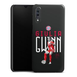 DeinDesign Galaxy A70 Handy Premium Case Smartphone Handyh&uuml;lle Schutzh&uuml;lle gl&auml;nzend Fc Bayern M&uuml;nchen Official Licensed Product Giulia Gwinn Premium Case