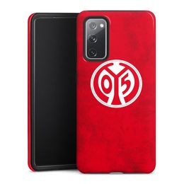 DeinDesign Galaxy S20 FE 5G Handy Panzer Handyh&uuml;lle robuste Outdoor H&uuml;lle Schutzh&uuml;lle gl&auml;nzend Nullf&uuml;nfer 1. Fsv Mainz 05 E.V. Official Licensed Product Tough 