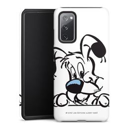 DeinDesign Galaxy S20 FE Handy Panzer Handyh&uuml;lle robuste Outdoor H&uuml;lle Schutzh&uuml;lle gl&auml;nzend Idefix Official Licensed Product Comic Tough Case