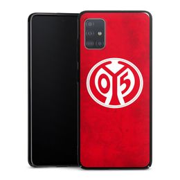 DeinDesign Galaxy A51 Handy Hard Case Schutzh&uuml;lle schwarz Smartphone Backcover Nullf&uuml;nfer 1. Fsv Mainz 05 E.V. Official Licensed Product Hard Case