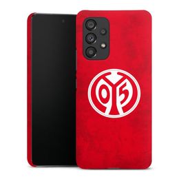 DeinDesign Galaxy A53 5G Handy Premium Case Smartphone Handyh&uuml;lle Schutzh&uuml;lle matt 1. Fsv Mainz 05 E.V. Nullf&uuml;nfer Official Licensed Product Premium Case