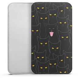 DeinDesign iPhone 16 Pro Max Handy H&uuml;lle Tasche Sleeve Socke Schutzh&uuml;lle Muster Eye Cat Sleeve