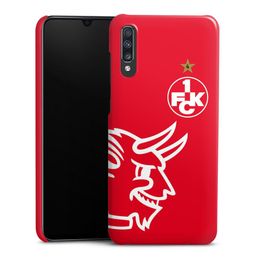 DeinDesign Galaxy A70 Handy Premium Case Smartphone Handyh&uuml;lle Schutzh&uuml;lle gl&auml;nzend Star Devil 1. Fc Kaiserslautern Premium Case