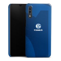 DeinDesign Galaxy A70 Handy Premium Case Smartphone Handyh&uuml;lle Schutzh&uuml;lle gl&auml;nzend Official Licensed Product Bundesliga Fc Schalke 04 Premium Case