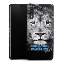 DeinDesign Galaxy A70 Handy Premium Case Smartphone Handyh&uuml;lle Schutzh&uuml;lle gl&auml;nzend Official Licensed Product Tsv 1860 M&uuml;nchen Lion Premium Case