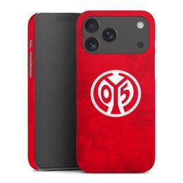 DeinDesign iPhone 17 Pro Max Handy Premium Case Smartphone Handyh&uuml;lle Schutzh&uuml;lle gl&auml;nzend Nullf&uuml;nfer 1. Fsv Mainz 05 E.V. Official Licensed Product Premium Case