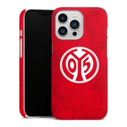 DeinDesign iPhone 13 Pro Handy Premium Case Smartphone Handyh&uuml;lle Schutzh&uuml;lle matt Nullf&uuml;nfer 1. Fsv Mainz 05 E.V. Official Licensed Product Premium Case