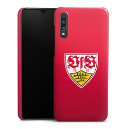 DeinDesign Galaxy A70 Handy Premium Case Smartphone Handyh&uuml;lle Schutzh&uuml;lle gl&auml;nzend Logo Official Licensed Product Vfb Stuttgart Premium Case