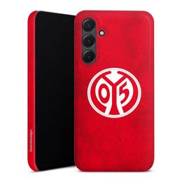 DeinDesign Galaxy A35 5G Handy Premium Case Smartphone Handyh&uuml;lle Schutzh&uuml;lle gl&auml;nzend Nullf&uuml;nfer 1. Fsv Mainz 05 E.V. Official Licensed Product Premium Case