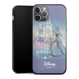DeinDesign iPhone 12 Pro Handy Slim Case extra d&uuml;nn Silikon Handyh&uuml;lle schwarz H&uuml;lle Disney Cinderella Official Licensed Product Silikon Slim Case