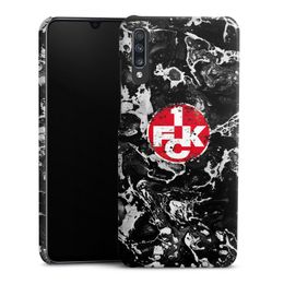 DeinDesign Galaxy A70 Handy Premium Case Smartphone Handyh&uuml;lle Schutzh&uuml;lle gl&auml;nzend Coat Of Arms 1. Fc Kaiserslautern Muster Premium Case