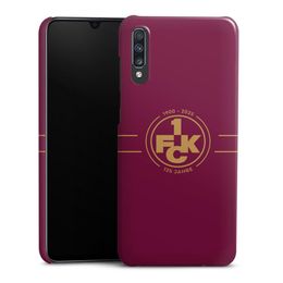 DeinDesign Galaxy A70 Handy Premium Case Smartphone Handyh&uuml;lle Schutzh&uuml;lle gl&auml;nzend 1. Fc Kaiserslautern Official Licensed Product 125 Jahre Premium Case