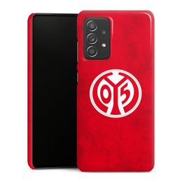 DeinDesign Galaxy A52s 5G Handy Premium Case Smartphone Handyh&uuml;lle Schutzh&uuml;lle gl&auml;nzend 1. Fsv Mainz 05 E.V. Nullf&uuml;nfer Official Licensed Product Premium Case