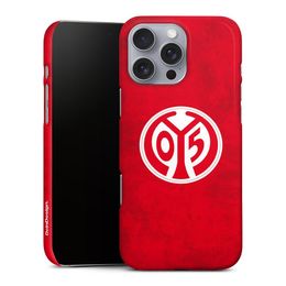DeinDesign iPhone 16 Pro Max Handy Premium Case Smartphone Handyh&uuml;lle Schutzh&uuml;lle matt Nullf&uuml;nfer 1. Fsv Mainz 05 E.V. Official Licensed Product Premium Case