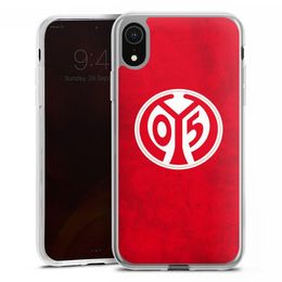 DeinDesign iPhone Xr Handy Silikon H&uuml;lle Case transparent Handyh&uuml;lle Nullf&uuml;nfer 1. Fsv Mainz 05 E.V. Official Licensed Product Silikon Case